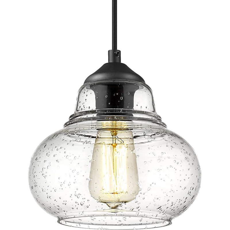 Breakwater Bay Abdelkareem 1 - Light Black Pendant | Wayfair